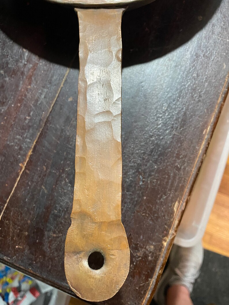 Rare 1800 Era Hand Wrought Hand Forged Copper 9 1/2 Inch - Etsy