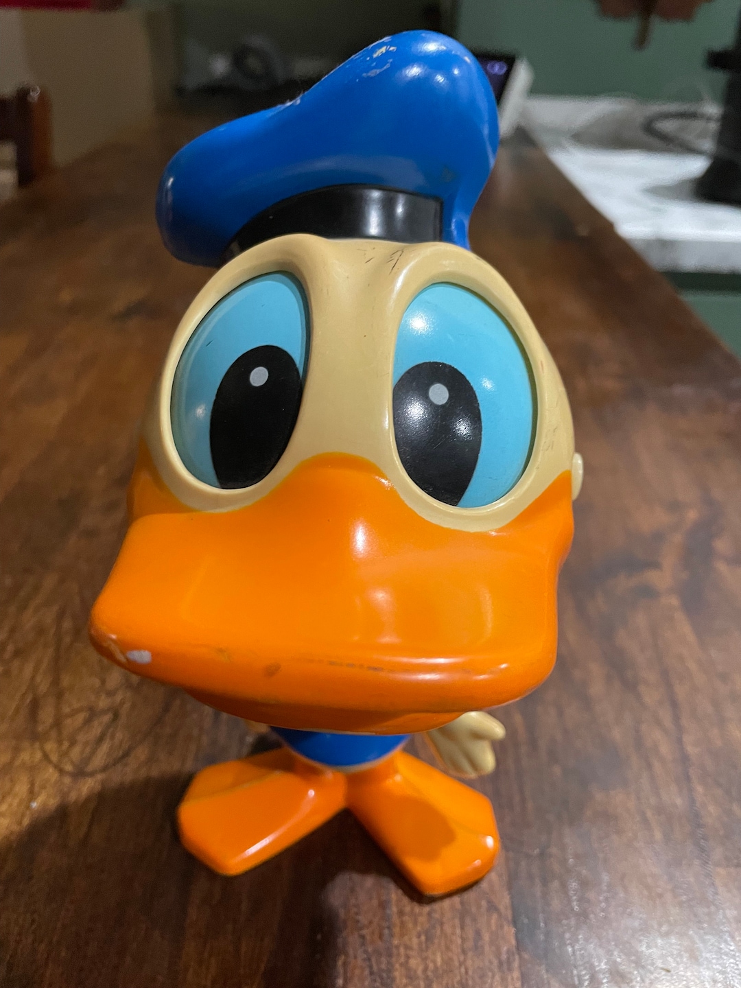 1976 Donald Duck Mattel Pull String Toy - Etsy