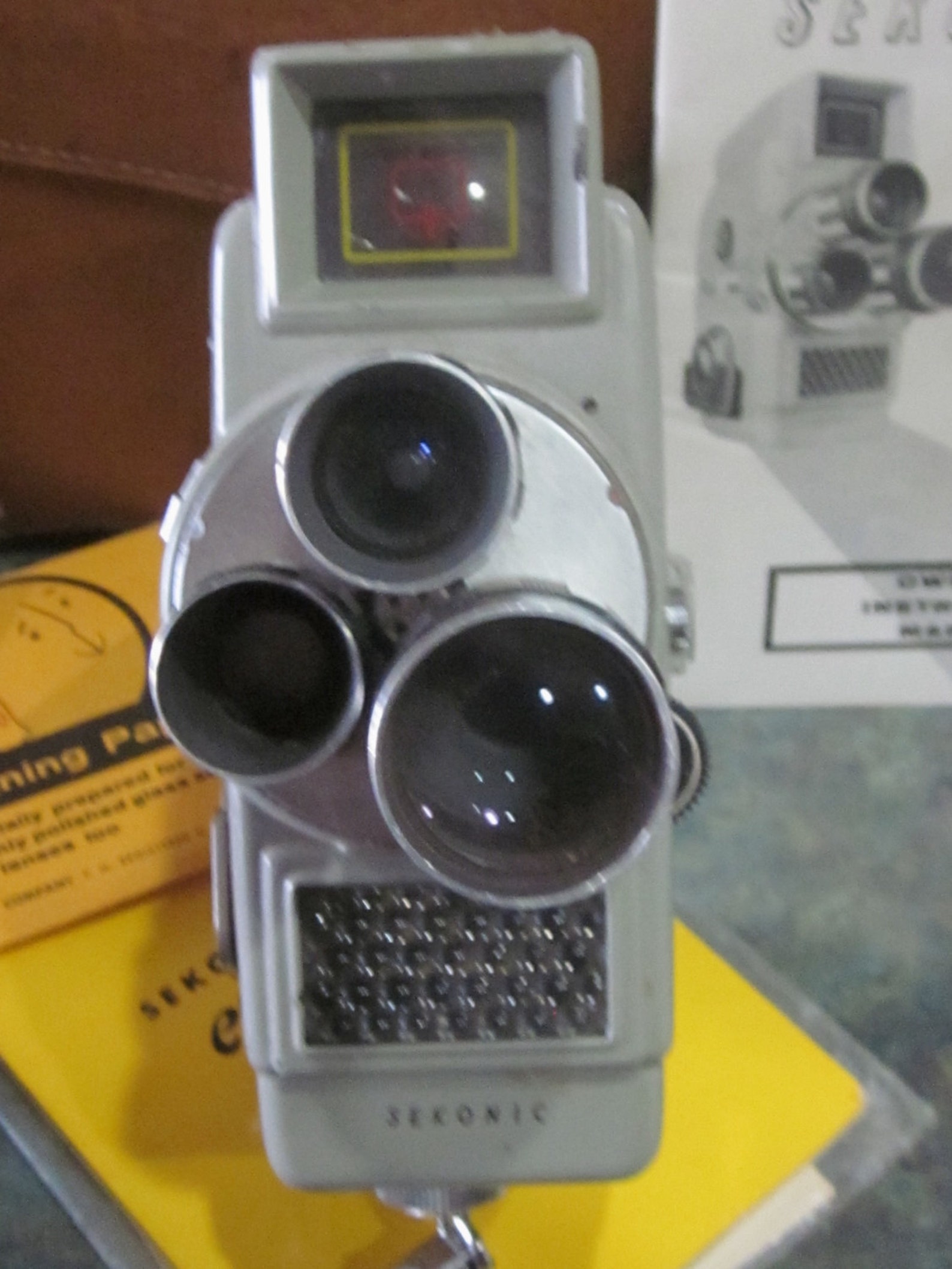 Sekonic Elmatic 8 Mm Film Video Camera With Original Leather | Etsy