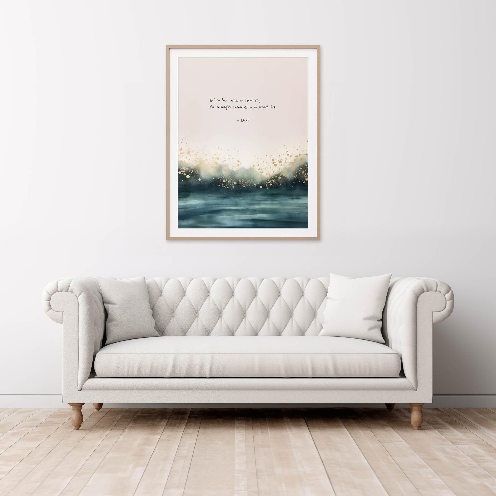 Poetry Art Print: Linus Poem, Watercolor Painting (digital Download ...