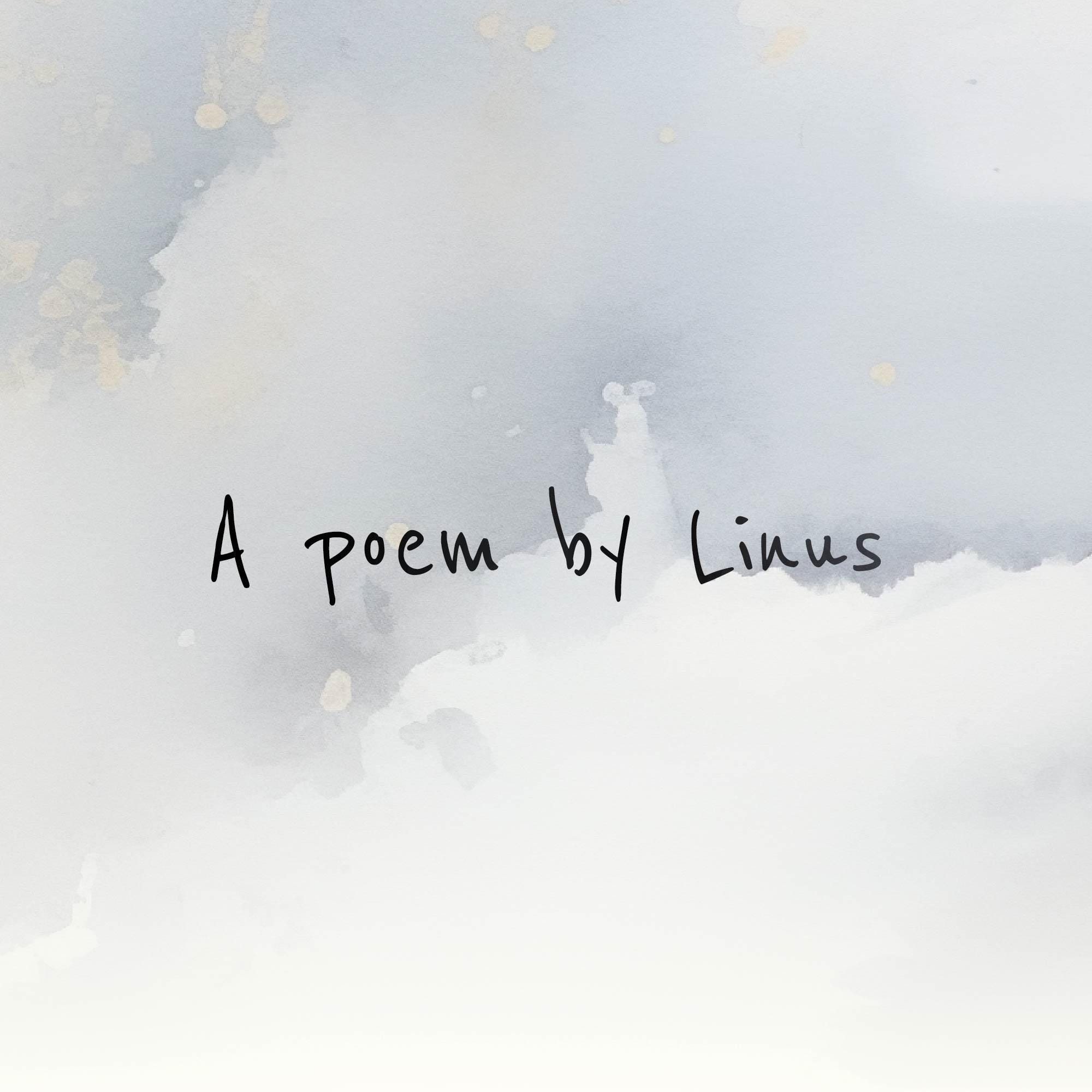 Poetry Art Print: Linus Poem, Watercolor Painting (digital Download ...