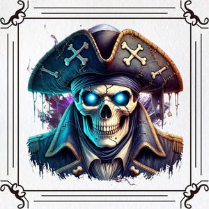 Ghost Pirate PNG Bundle - 40 Dark Fantasy Clipart for Halloween ...