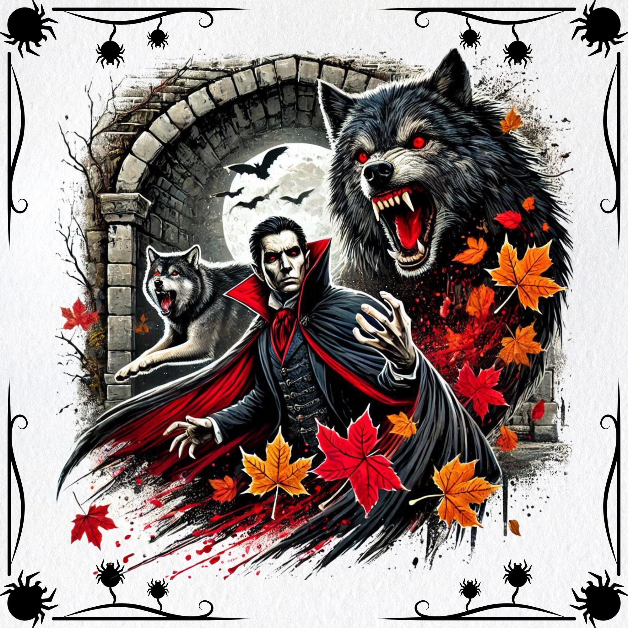 Dracula SVG Bundle for Halloween – 26 Spooky Vampire Cliparts for ...