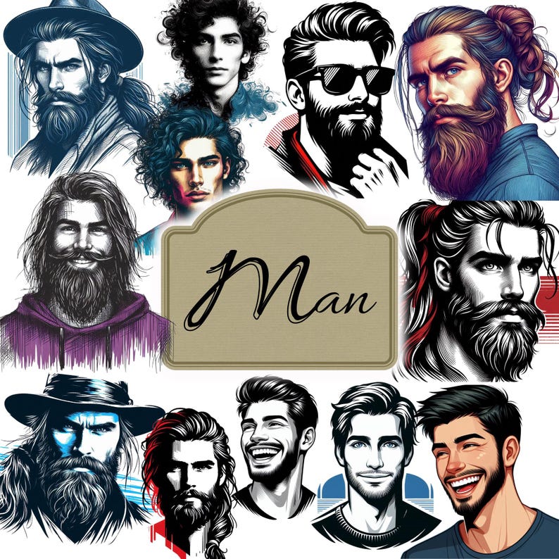 180 Man Designs Svg Bundle, Inside Out Svg Mans Clipart, Cute Instant ...