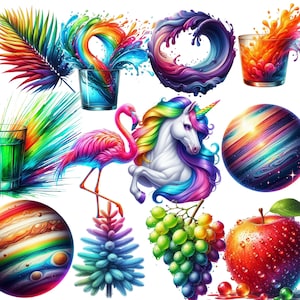 60 Rainbow Core Designs Svg Bundle, Inside Out Svg Rainbow Clipart ...