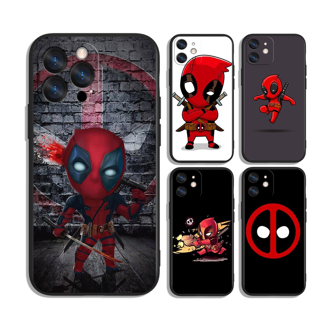 Deadpool Cases for iPhone SE 11 12 13 14 15 16 Plus Pro Max & Samsung ...