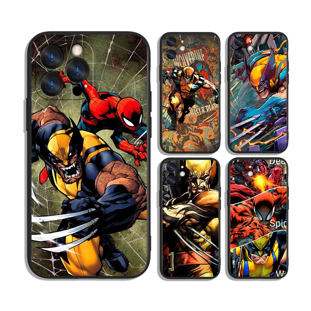 Wolverine Cases for iPhone SE 11 12 13 14 15 16 Plus Pro Max & Samsung ...