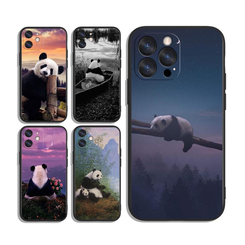 Panda iPhone Case - Etsy