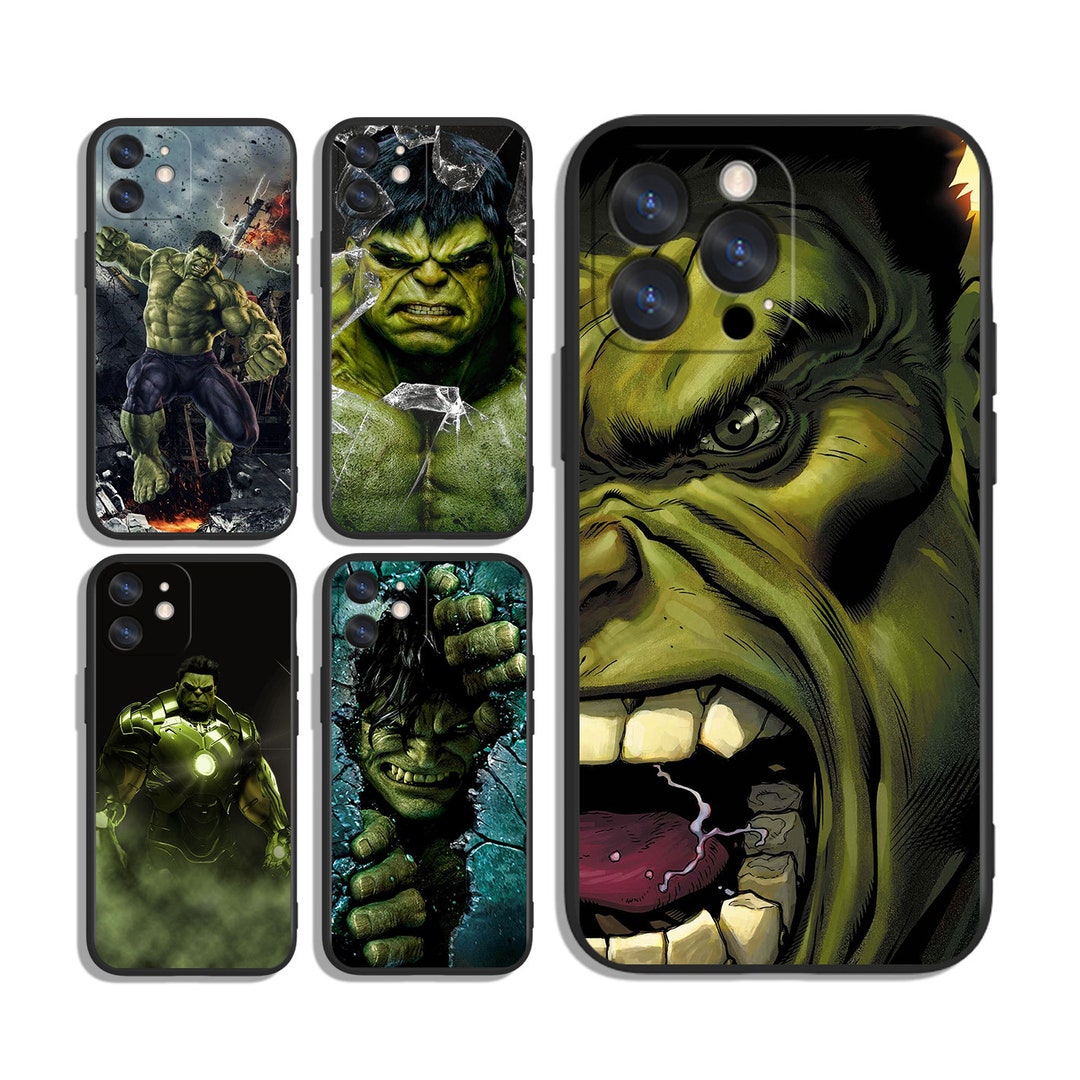 Hulk Superheroe Cases for iPhone SE 11 12 13 14 15 Plus Pro Max ...