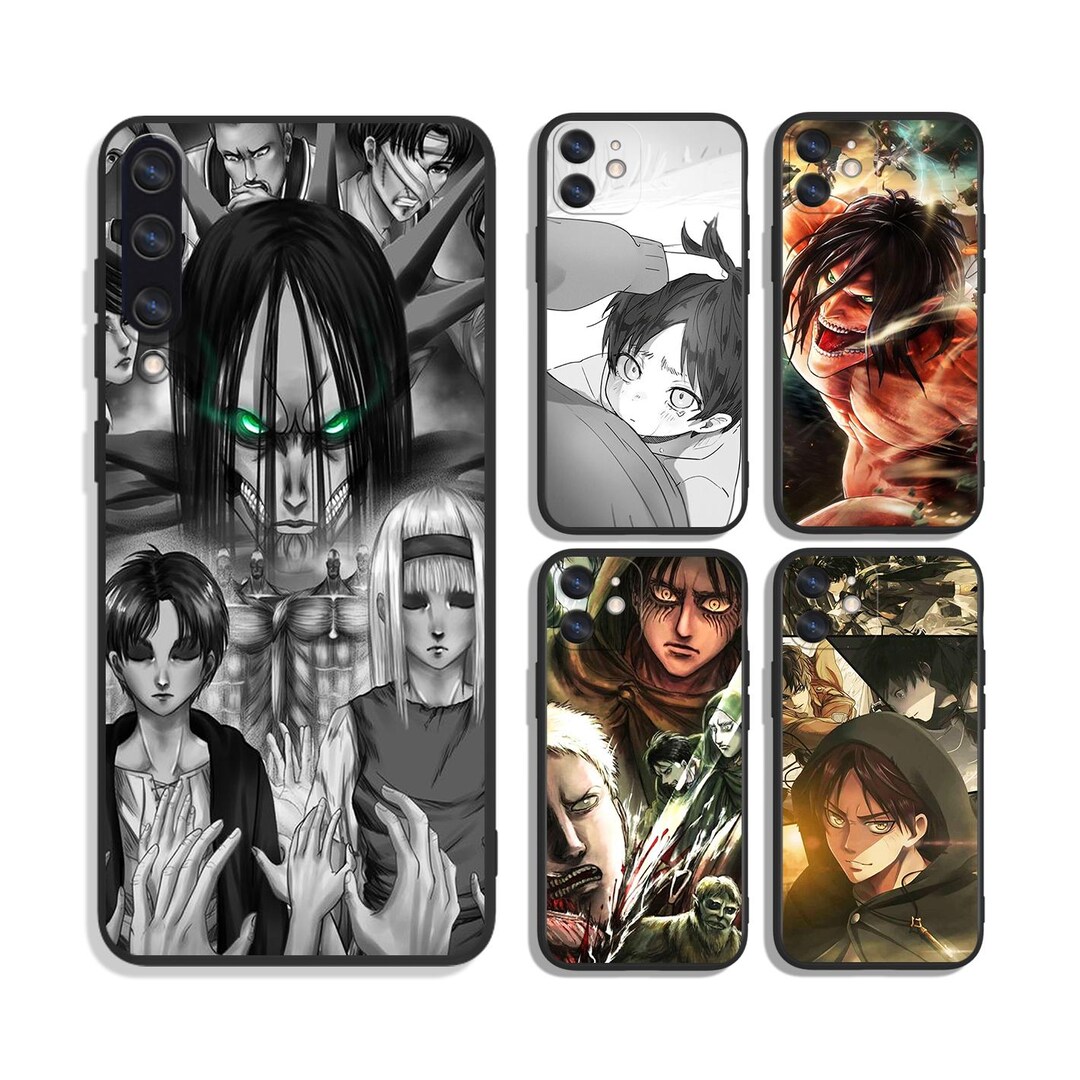 Japanese Anime Manga Cases for iPhone SE 11 12 13 14 15 16 Plus Pro Max ...