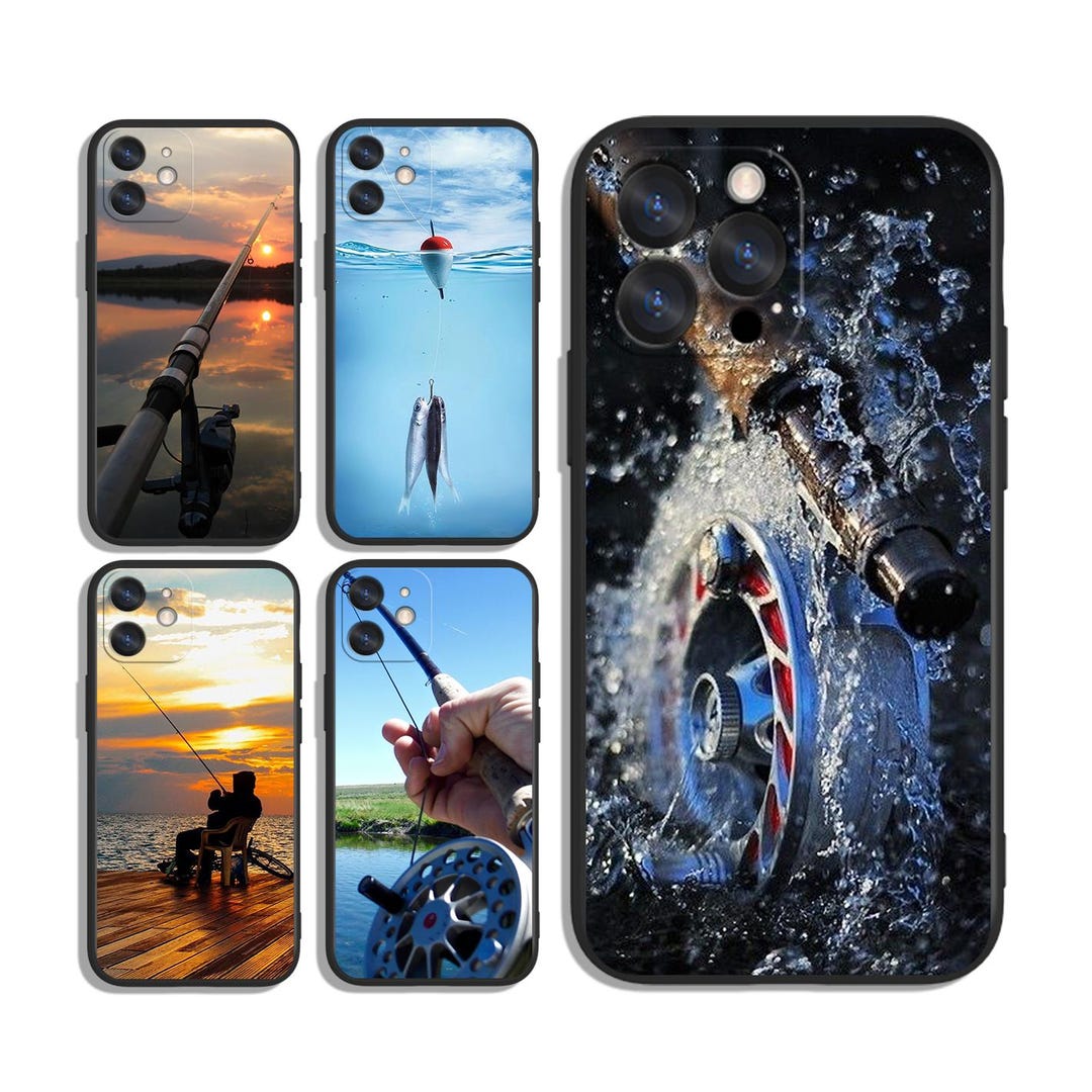 Fishing Cases for iPhone SE 11 12 13 14 15 16 Plus Pro Max & Samsung ...