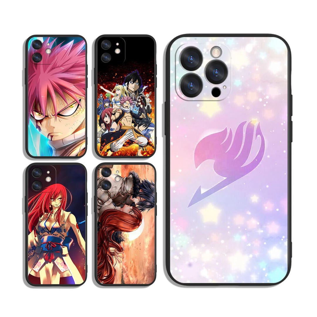 Japanese Anime Manga Cases for iPhone SE 11 12 13 14 15 16 Plus Pro Max ...