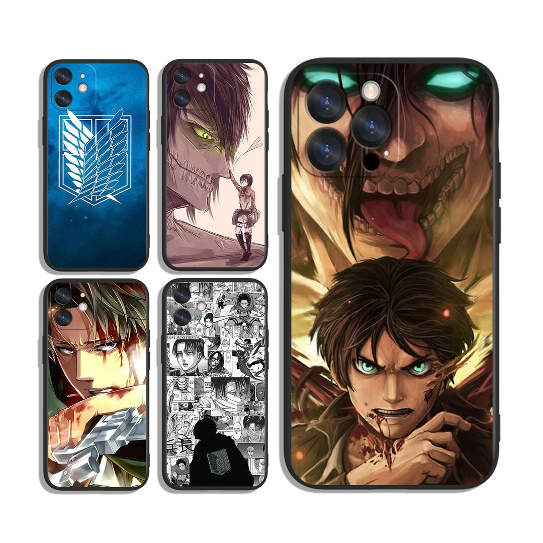 Japanese Anime Manga Cases for iPhone SE 11 12 13 14 15 16 Plus Pro Max ...