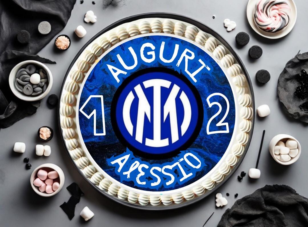 Customizable Inter Cake Topper - Digital Graphics With Name and Age ...