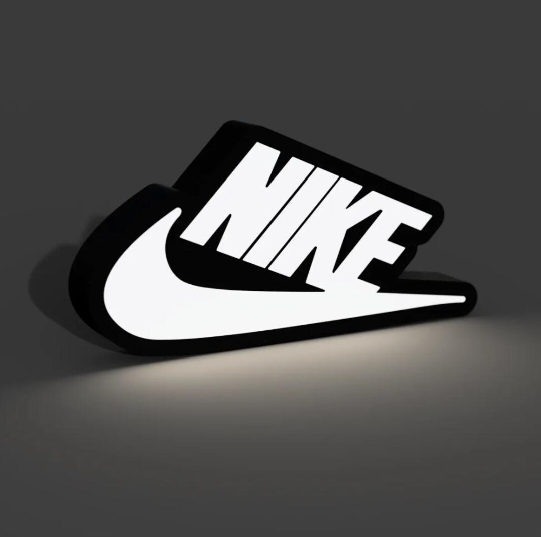 Nike LED Lightbox Ambient Wall Light & Sneaker Decor - Etsy