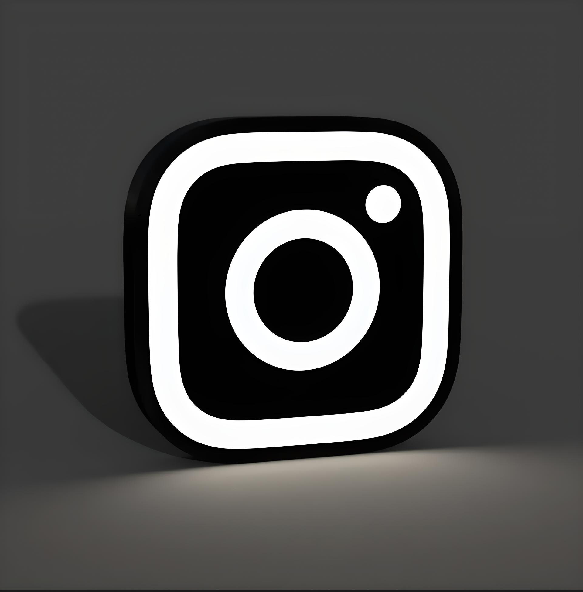 Instagram Logo Lightbox - LED Mood Lighting for Content Creators ...