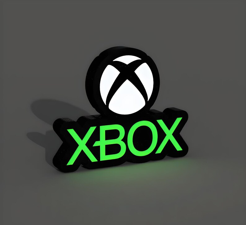Xbox LED Lightbox - Ambient Wall Light, Game Room Decor - Etsy