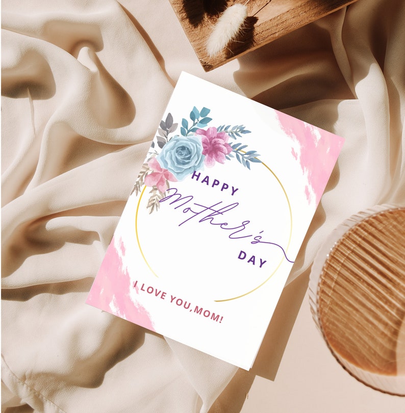 Printable Mother's Day Card for Mom Greeting Card Instant Digital ...