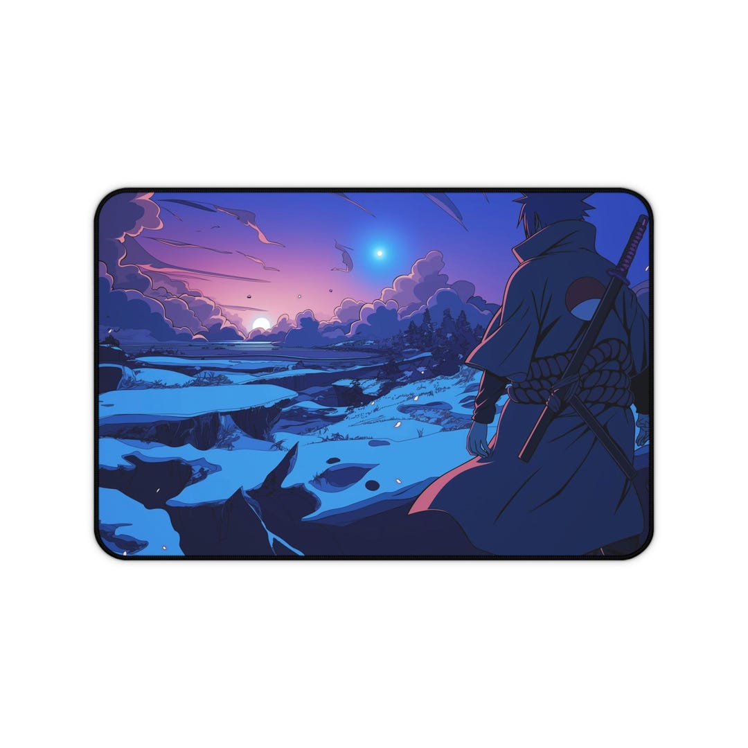 Naruto Sasuke Desk Mat, Naruto Mouse Pad Desk Mat, Naruto Anime, Mouse ...