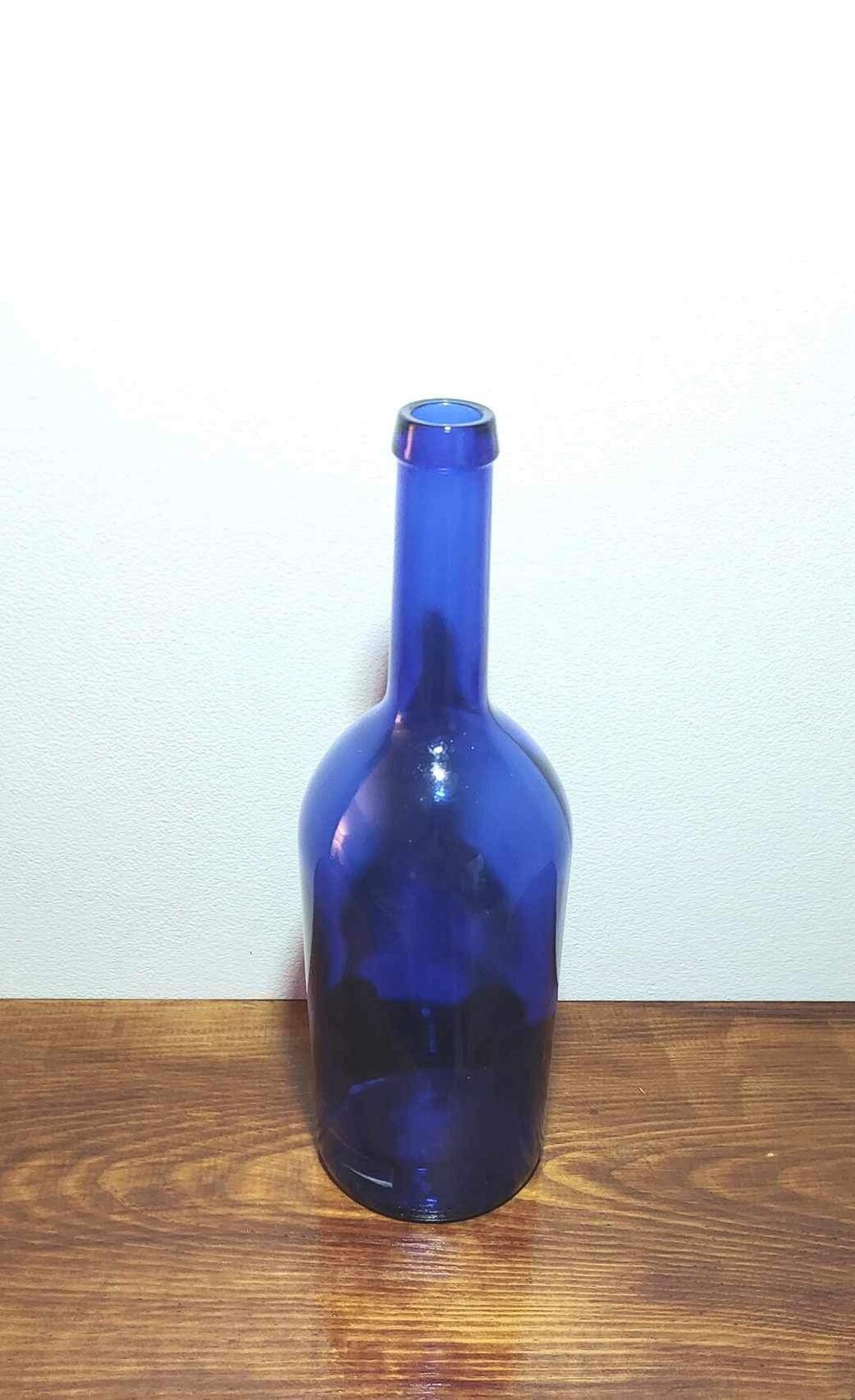 John Harvey Vintage Glass Bottle Cobalt Blue Spain Des Reg No 115168 Uk ...