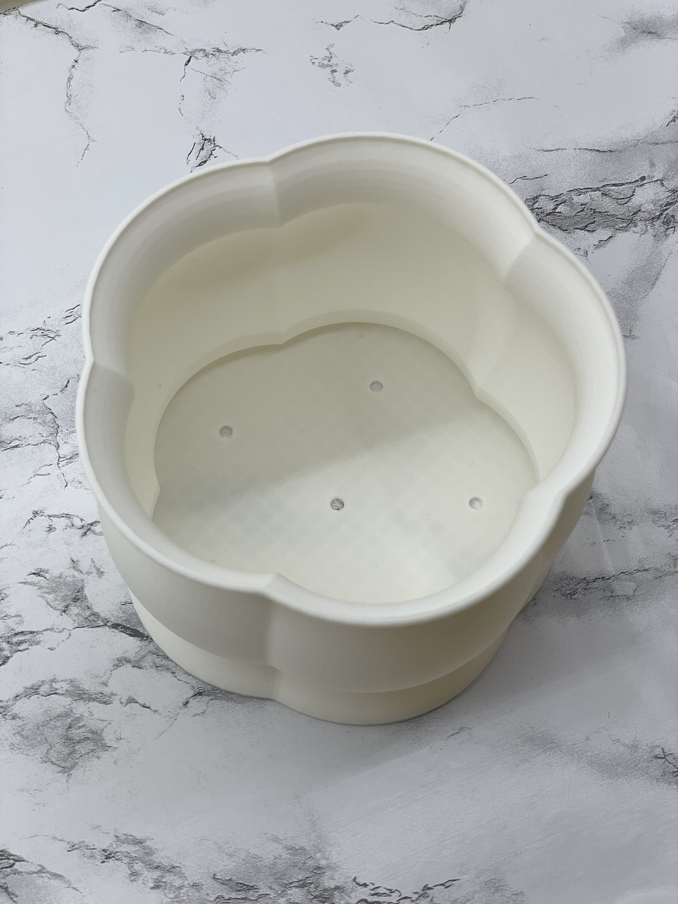 Curves Flower Pot | 3D Printed Planter| Home Decor - Etsy