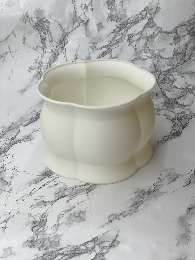 Curves Flower Pot | 3D Printed Planter| Home Decor - Etsy