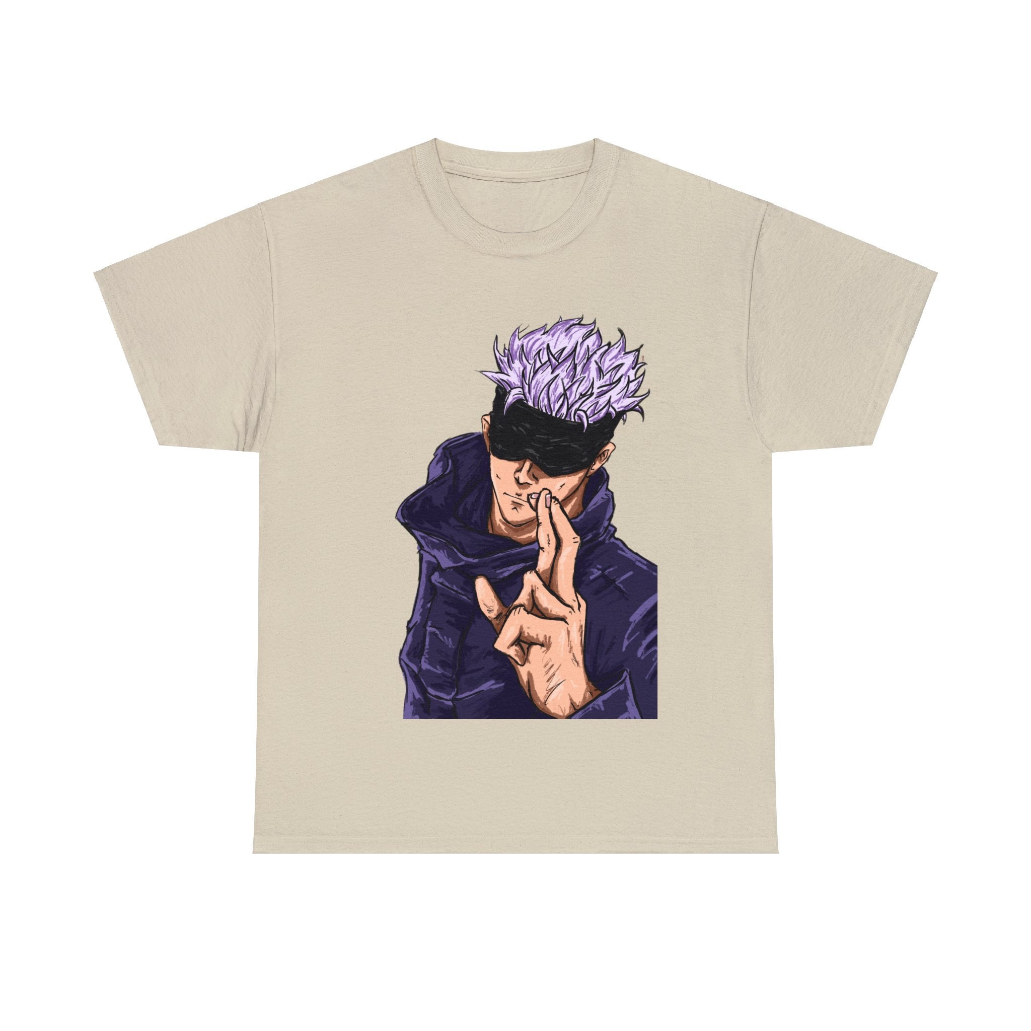 Satoru Gojo T Shirt, JJK Gojo, JJK Custom T Shirt, Anime Tee, Gojo Tee ...