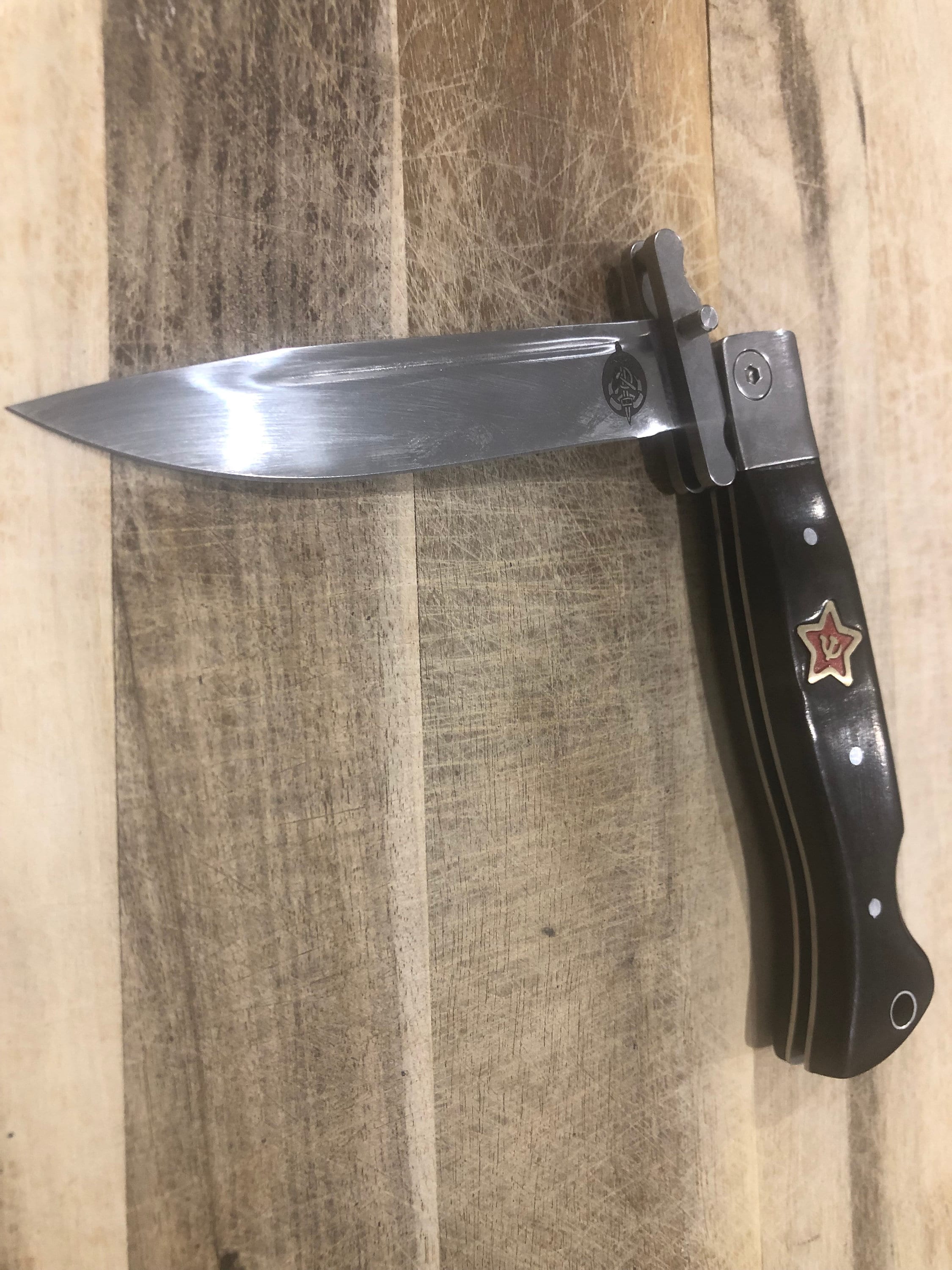 Tactical Finka Russian Folding Pocket Knife - Etsy