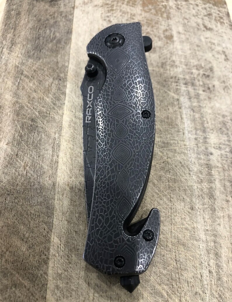 Raxco Tactical Folding Knife - Etsy