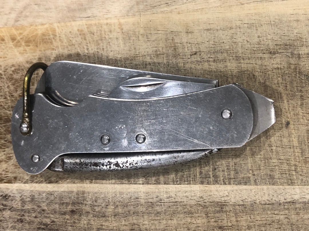 C1980's Shelham Japan Military Folding Clasp Knife 1Q77 - Etsy