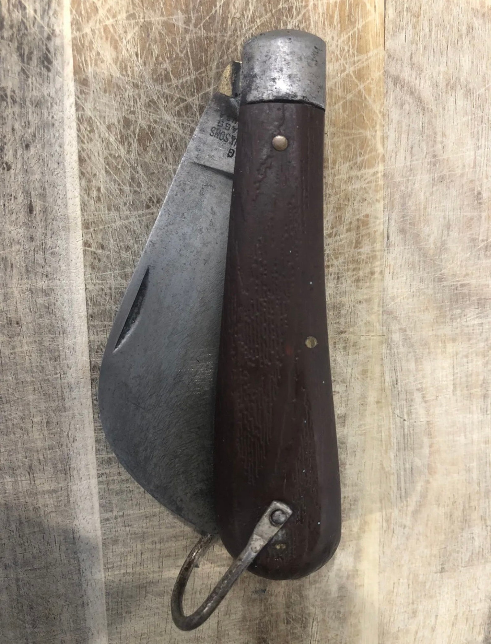 Vintage M Klein & Sons Hawkbill Utility Pruning 4 Pocket Knife Made in ...