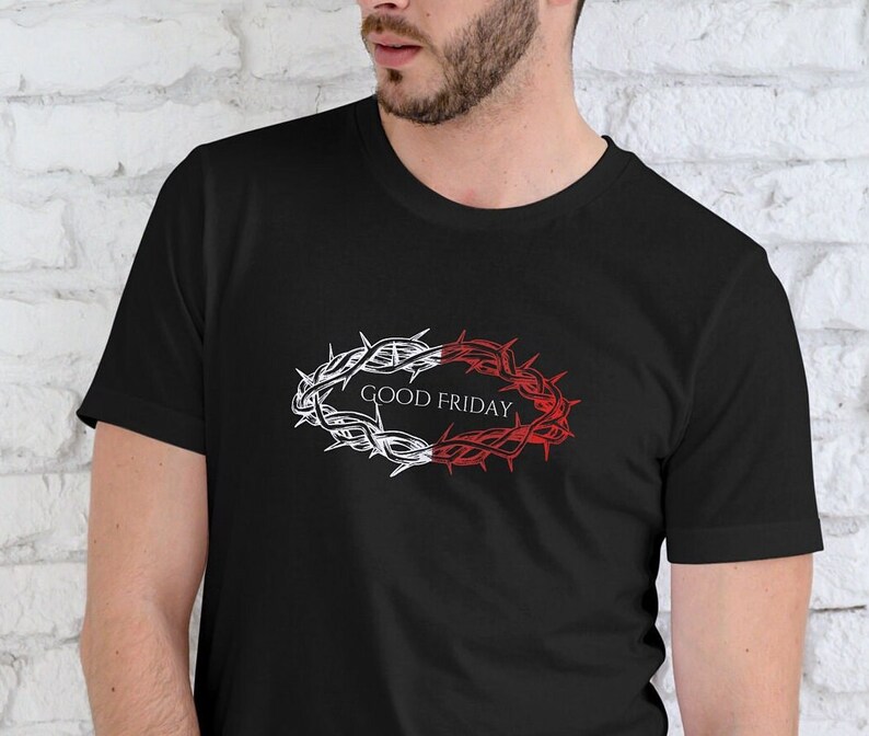 Crown of Thorns Holy Week Christian Shirt Christian Gift Believers ...