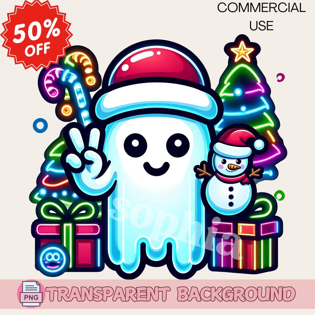 Christmas Ghost, Creepy Christmas, Spooky Christmas, Funny Xmas Png ...