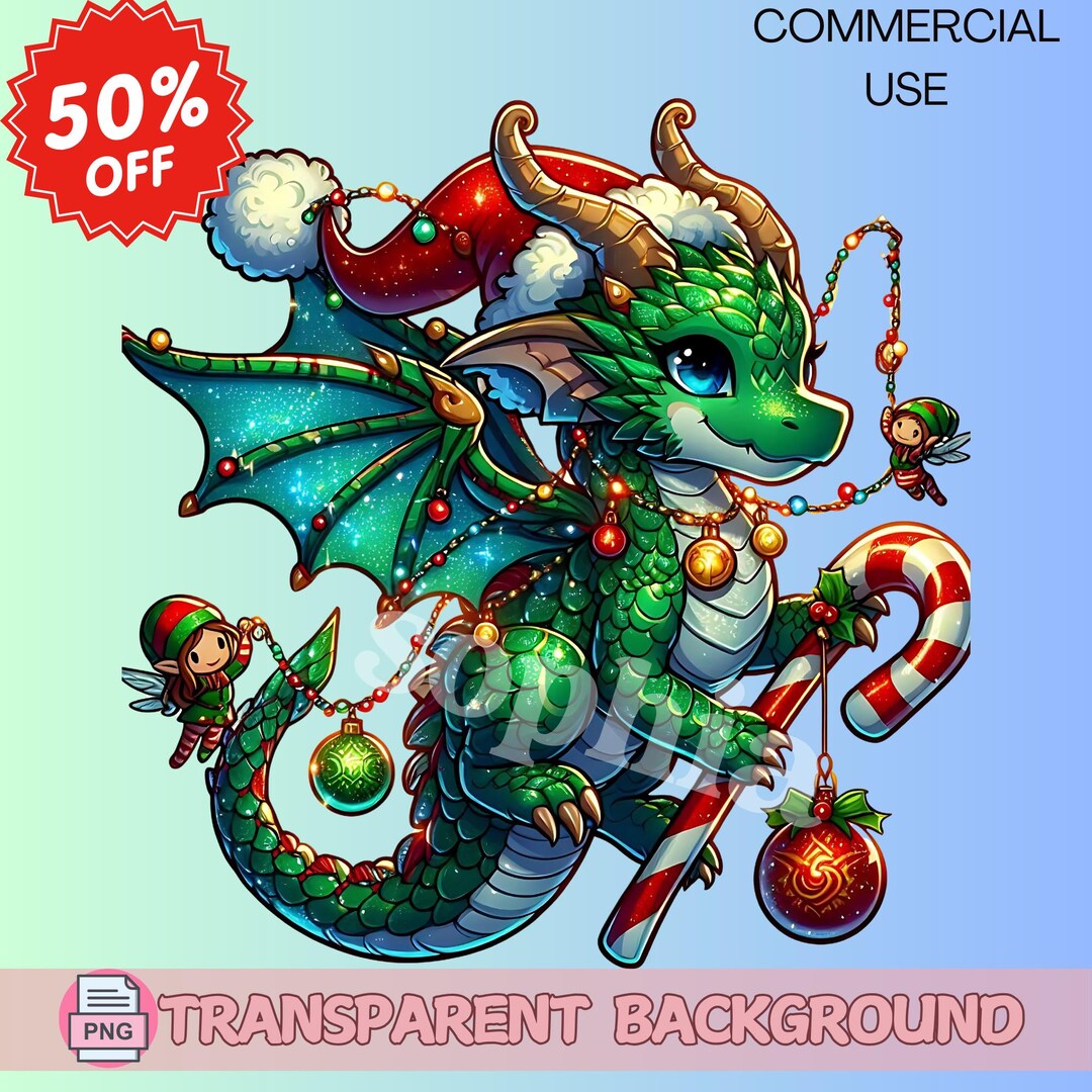 Chibi Dragon, Cute Baby Dragons, Christmas Dragon, Cute Dragon Png ...