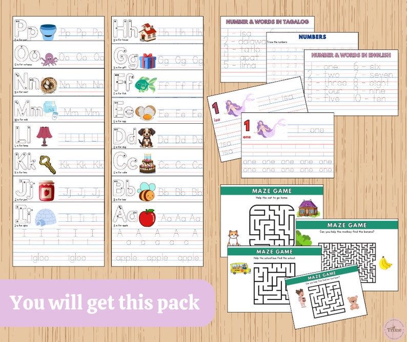 Editable Kids Tracing Worksheets, Tracing Pad: Name Personalization ...