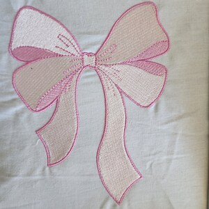 Large Bow Embroidery File | 3 Sizes | Machine Embroidery - Etsy