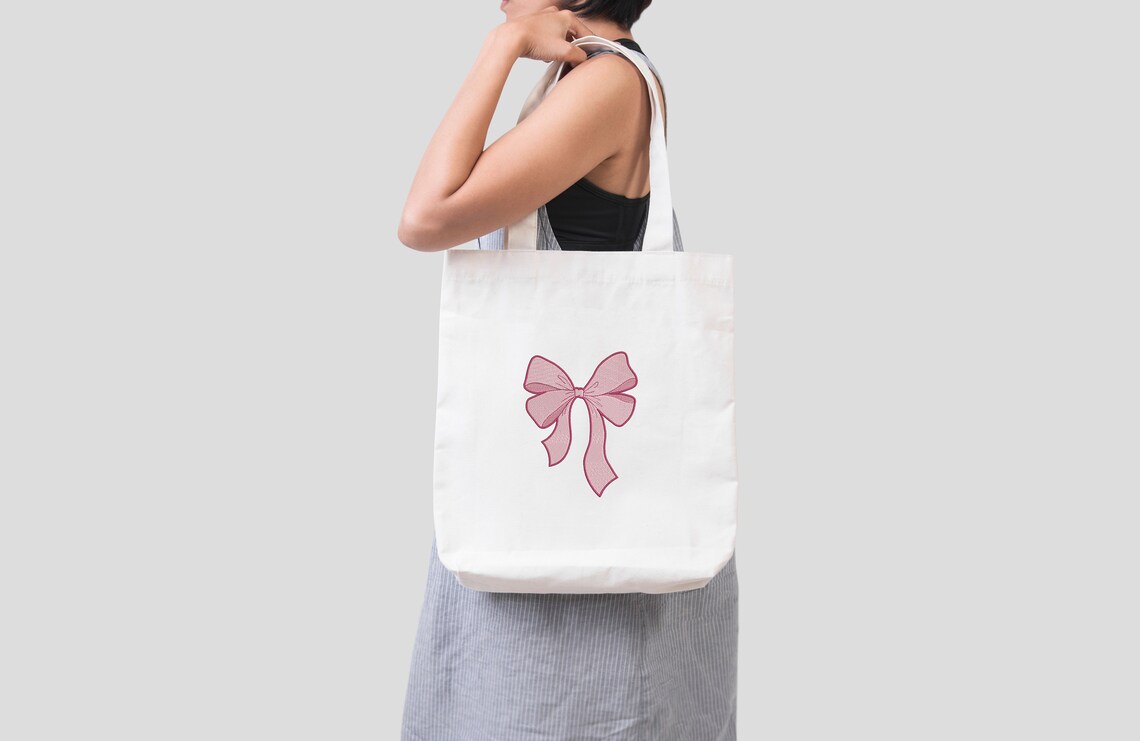 Large Bow Embroidery File | 3 Sizes | Machine Embroidery - Etsy