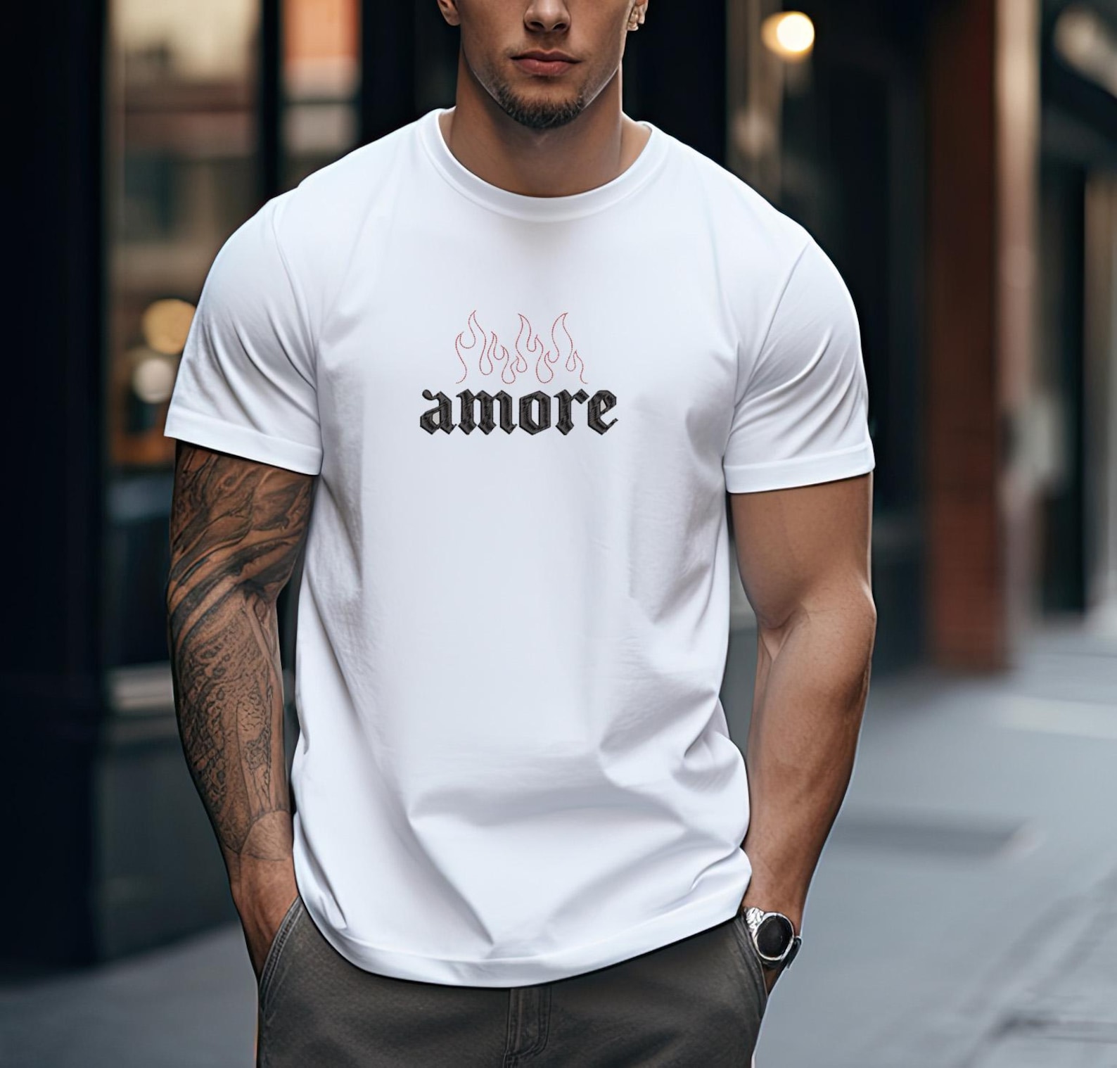 Amore Design | 3 Sizes | Machine Embroidery - Etsy