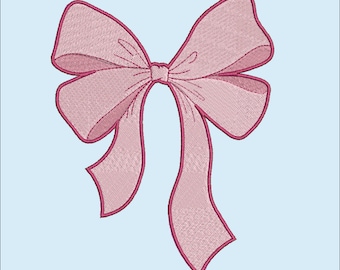 Charming Bow Three Big Sizes Machine Embroidery Design, Lovely Bows ...
