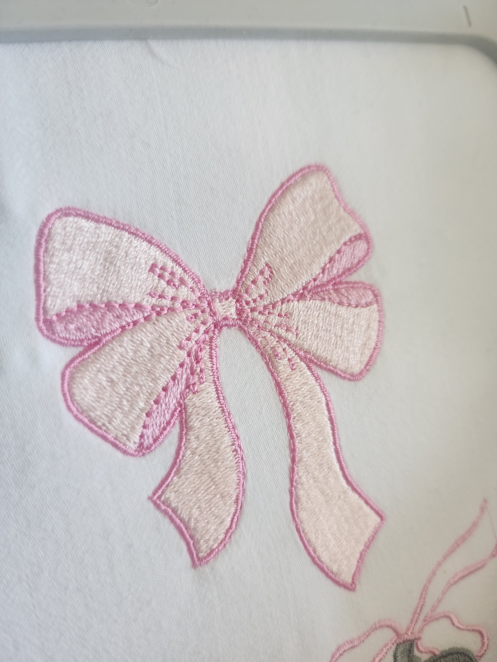 Large Bow Embroidery File | 3 Sizes | Machine Embroidery - Etsy