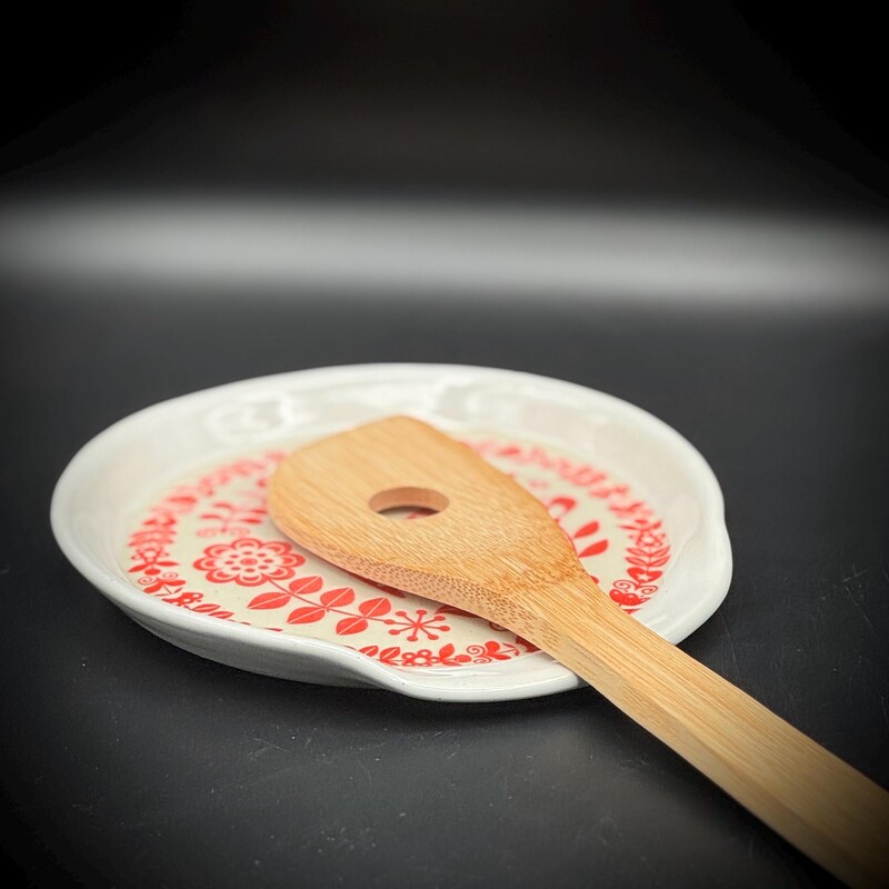 Ceramic Spoon Rest - Etsy