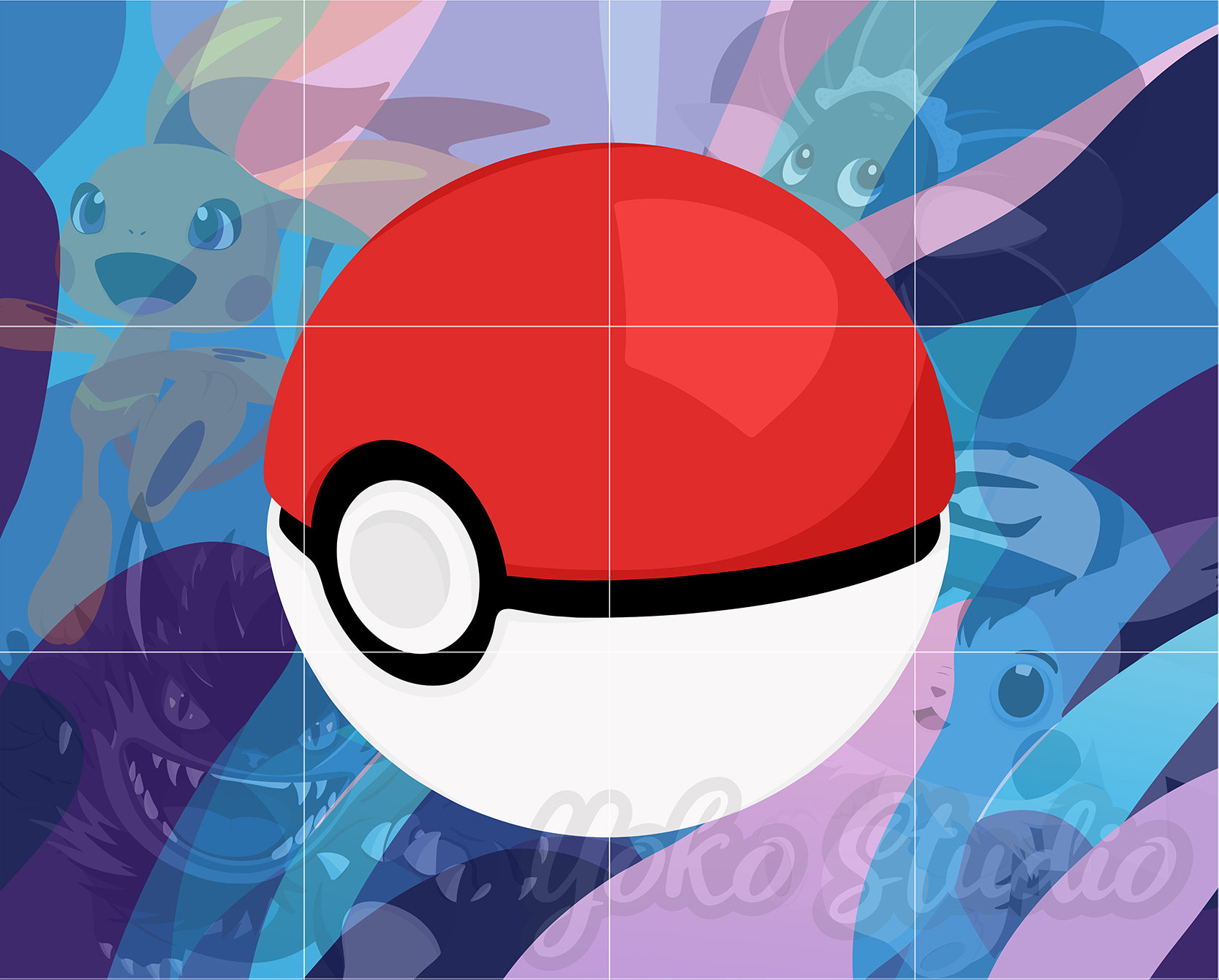 Pokeball Svg, Pokemon Digital File, Poke Cricut Vector, Download File ...