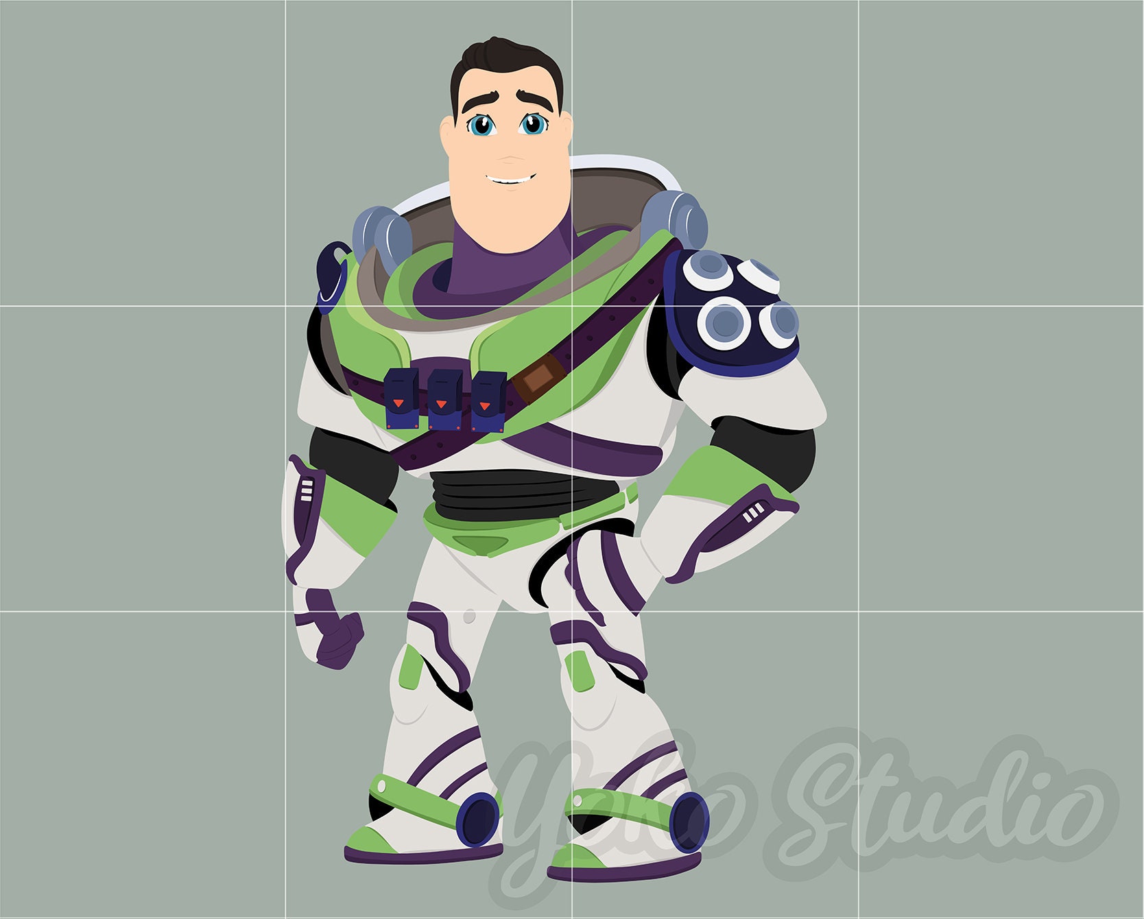 Buzz Lightyear, Toy Story Digital File, Cricut Vector, Download File ...