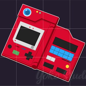 Pokedex Svg, Pokemon Digital File, Poke Cricut Vector, Download File ...