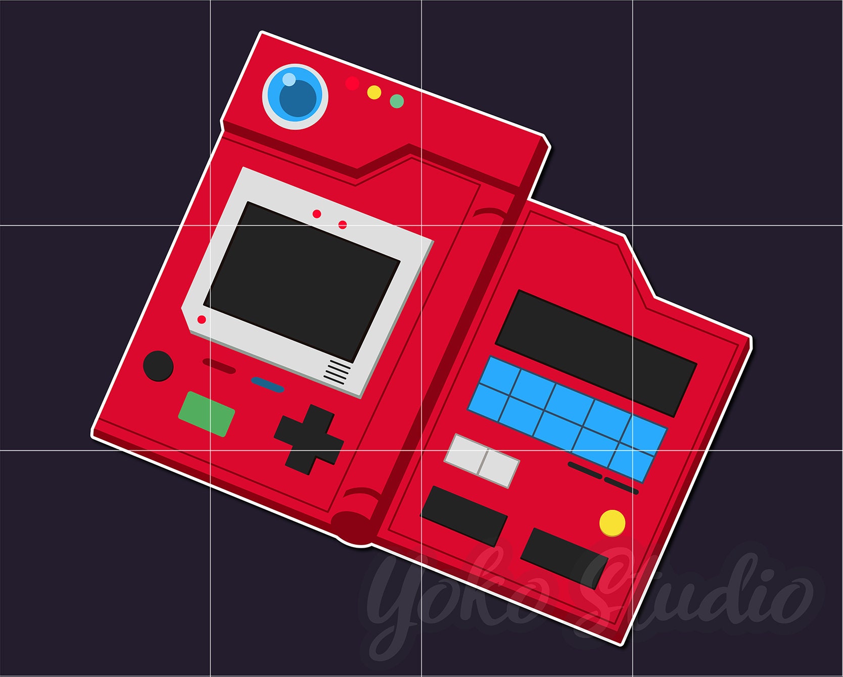Pokedex Svg, Pokemon Digital File, Poke Cricut Vector, Download File ...