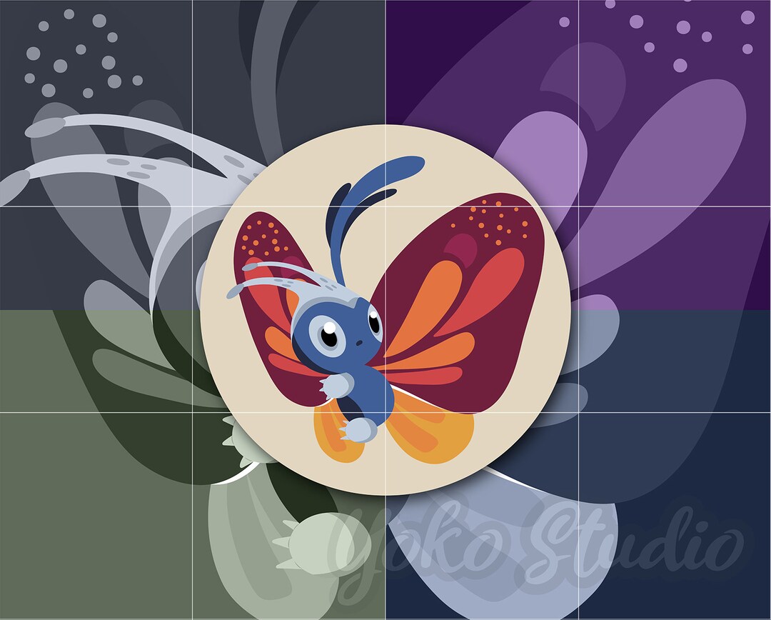 Celestria Poke Svg, Pokemon Digital File, Poke Cricut Vector, Download ...