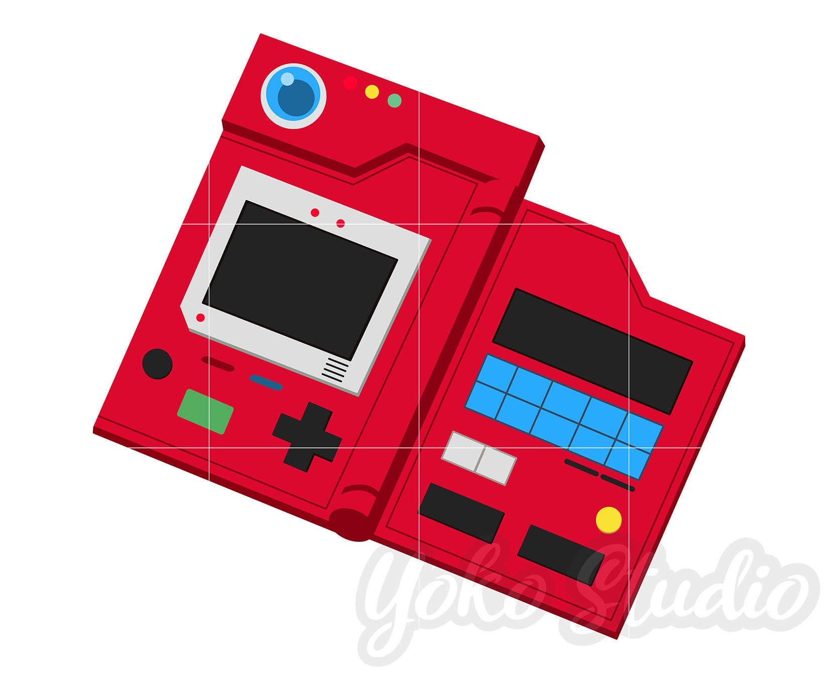 Pokedex Svg, Pokemon Digital File, Poke Cricut Vector, Download File ...