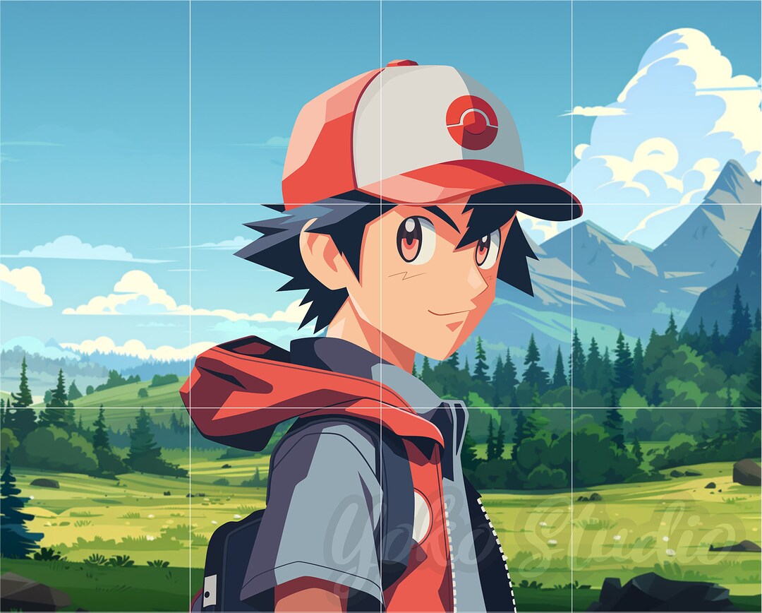 Ash Svg, Pokemon Digital File, Poke Cricut Vector, Download File, Poke ...