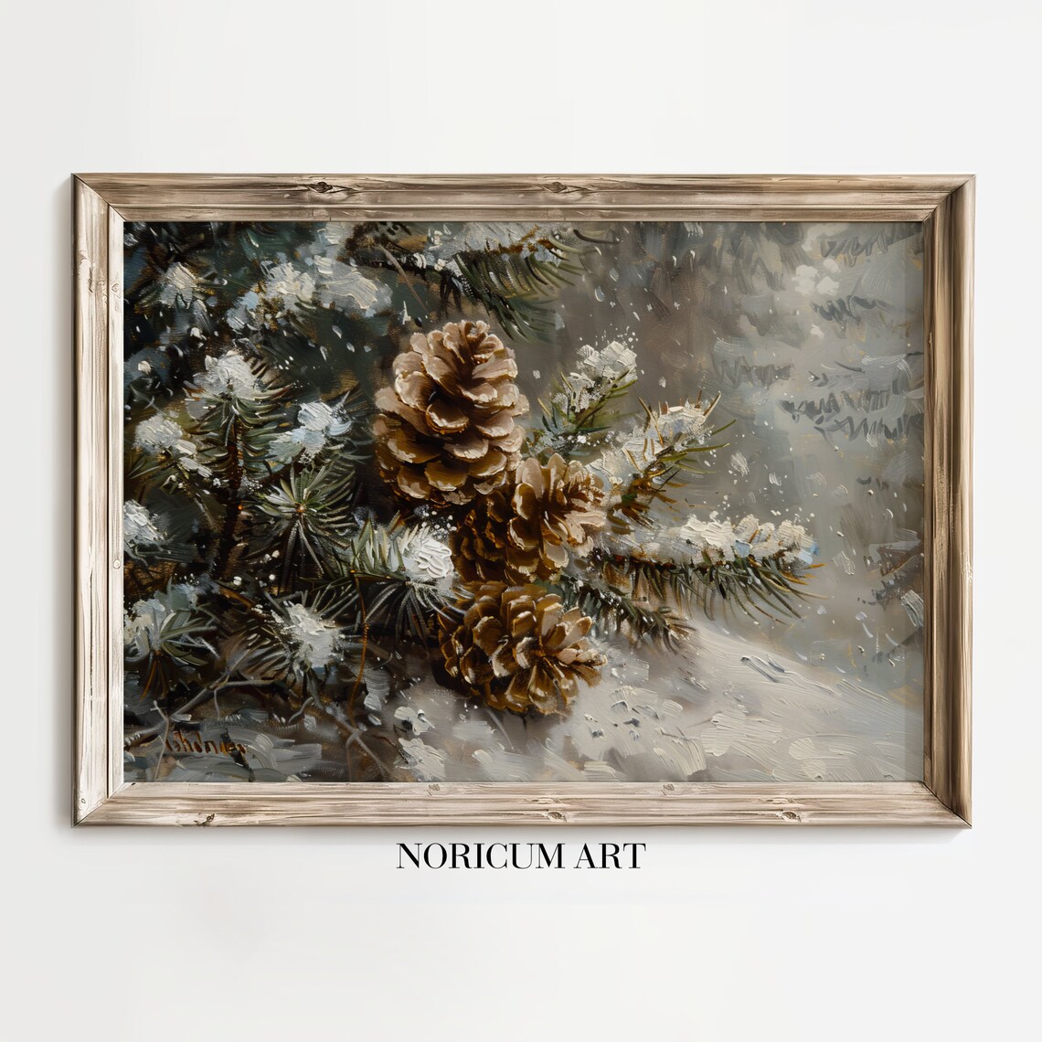 PRINTABLE Pine Cone Print,farmhouse Wall Decoration,antique Print ...