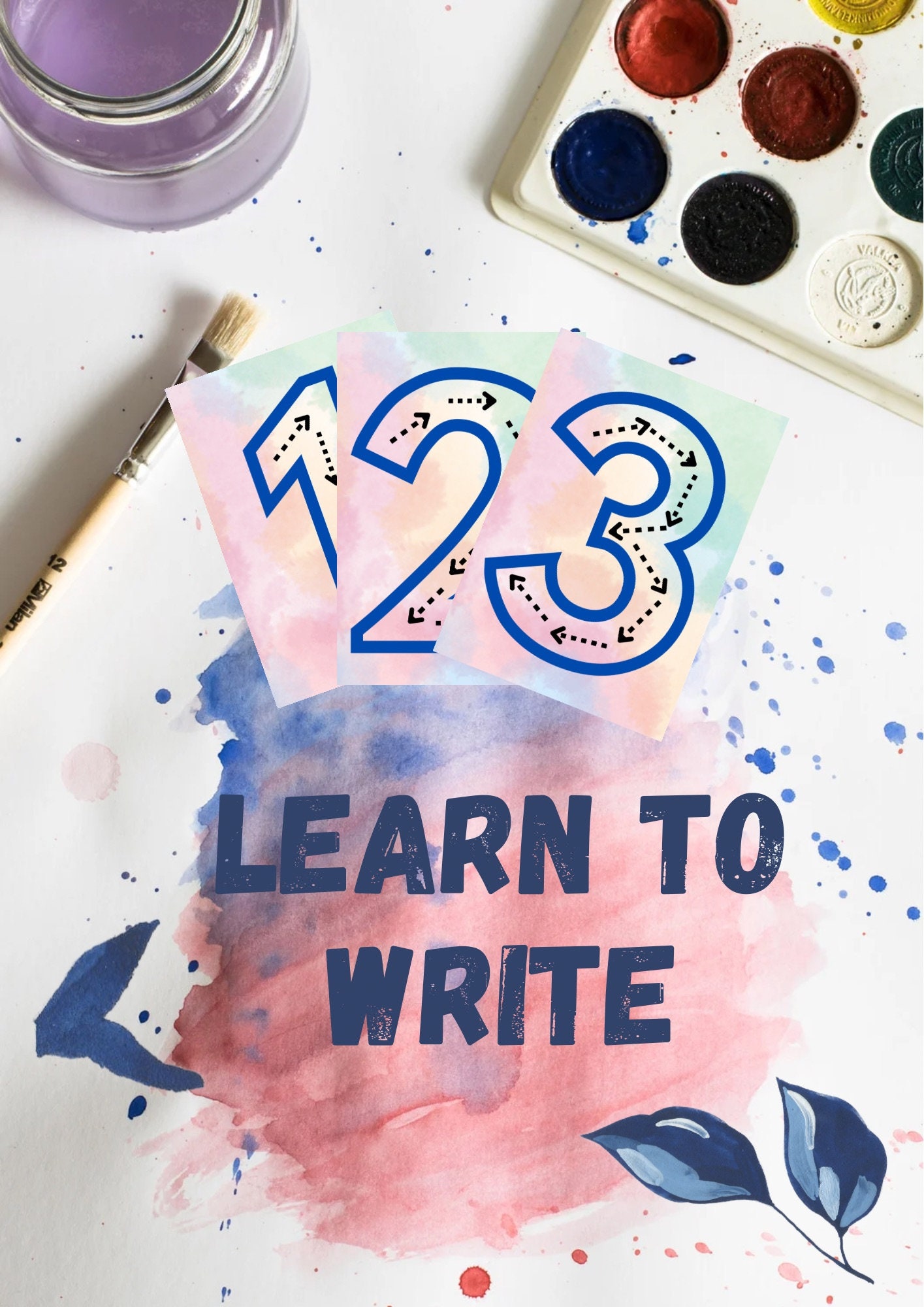 Printable Number Writing Worksheets for Kids Learn to Write Numbers ...